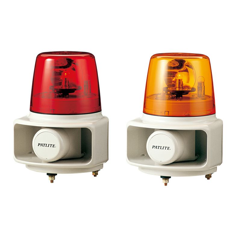 RT-100A：(AC100V)回転灯一体型電子音報知器 | PATLITE SHOP