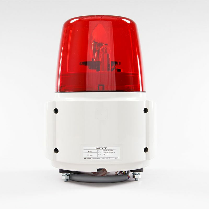 RT-200A：(AC200V)回転灯一体型電子音報知器 | PATLITE SHOP